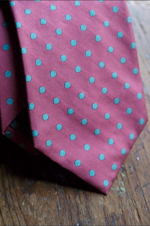 large polka dot ties