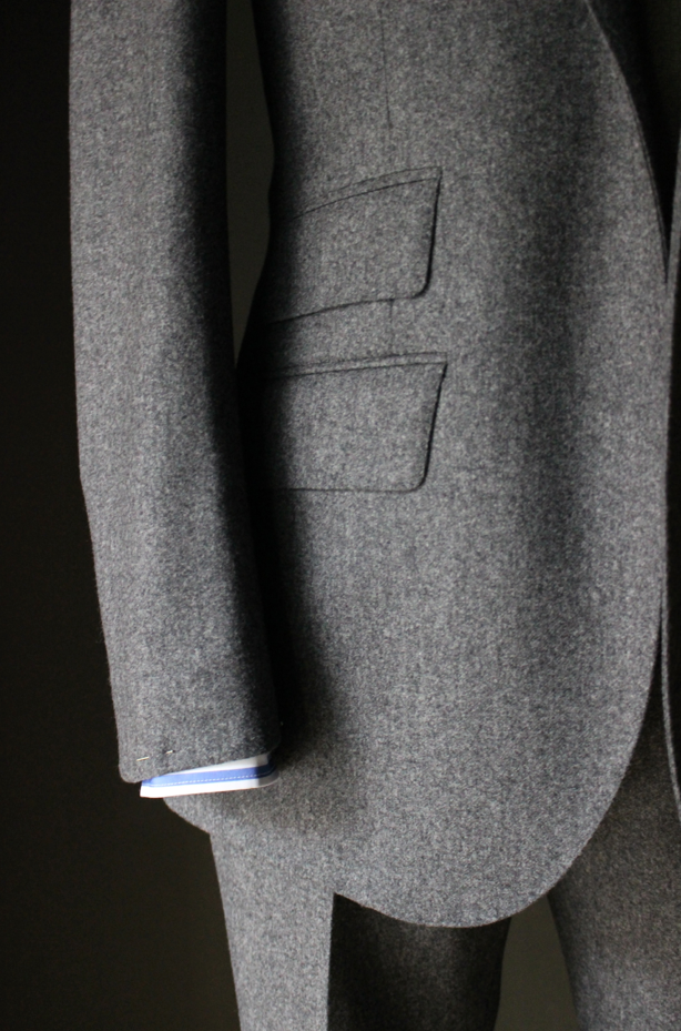 Oxford Grey Flannel Suit – MillersOath