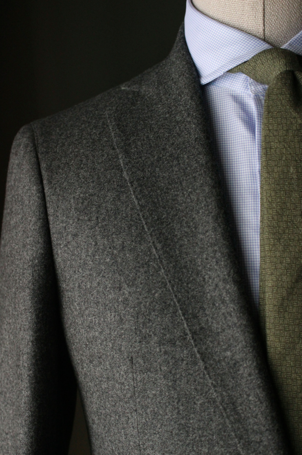 Oxford Grey Flannel Suit – MillersOath