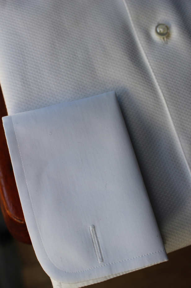 White Tuxedo Pique Bib Front & Broadcloth Shirt – MillersOath