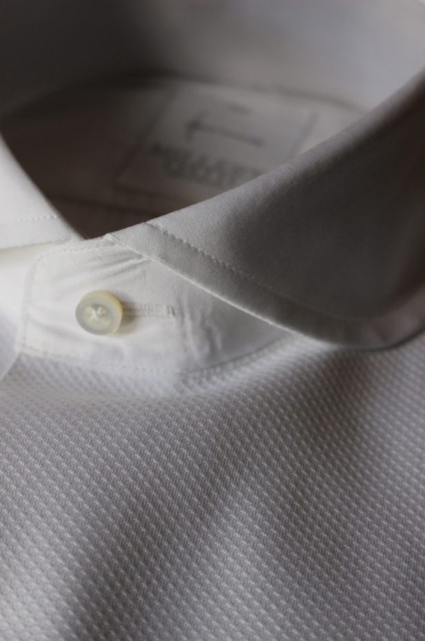 White Tuxedo Pique Bib Front & Broadcloth Shirt – MillersOath